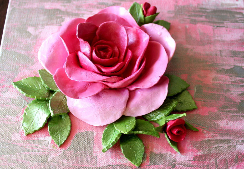 3D CLAY ART using Home Made Air Dry Clay